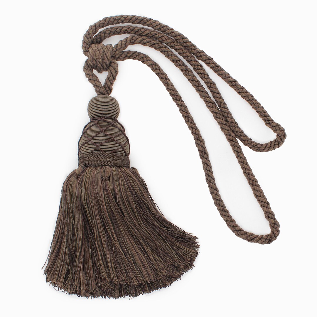 DÉCOPRO Curtain & Drapery Tassel Tieback, Tassel Length 9 1/2" (24cm ...