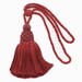With Net and Small Tassels Overlay Tassel Tiebacks, 9 1/2 Tassel 24cm ...
