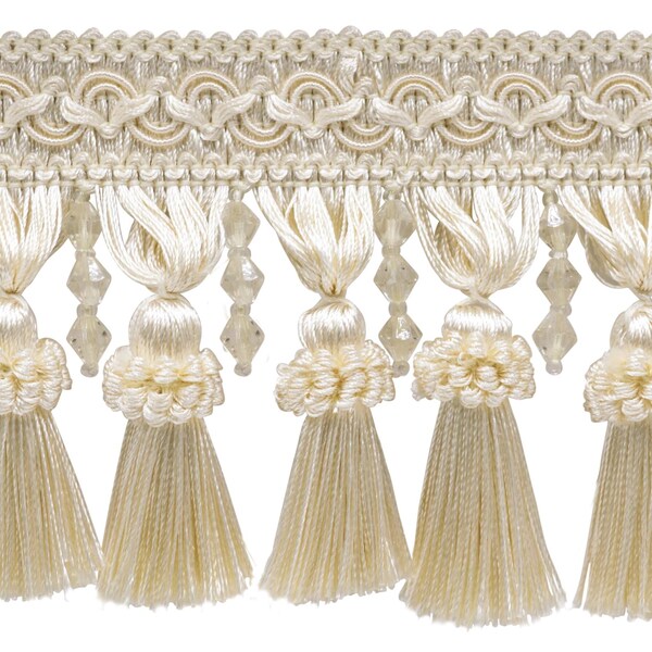 White Tassel Trim - Etsy
