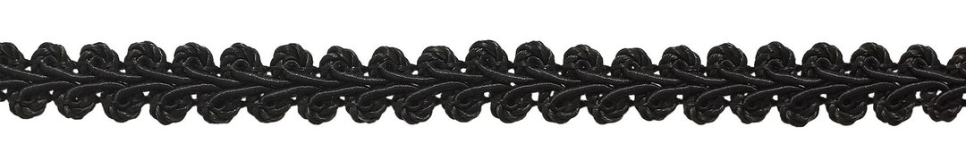 1/2" (1cm) Basic Solid Collection French Gimp Braid Trim # FGS, Pure ...