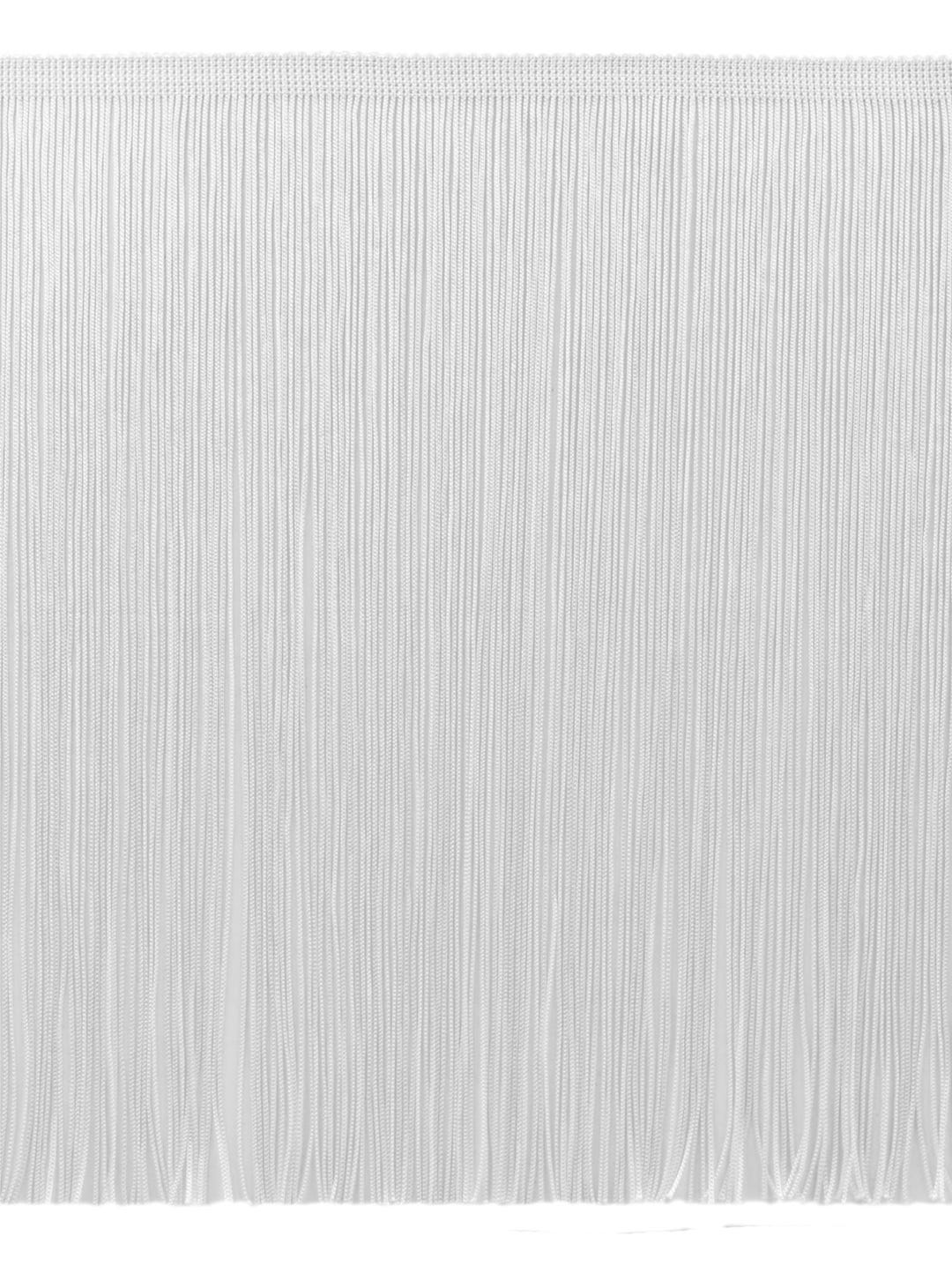DÉCOPRO 12" (30.5cm) Long Solid Chainette Fringe Trim # CF12, Pure ...