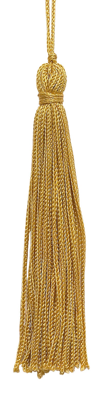 Set of 10 Gold Chainette Tassel, 4 Inch Long With 1 Inch Loop, Basic ...