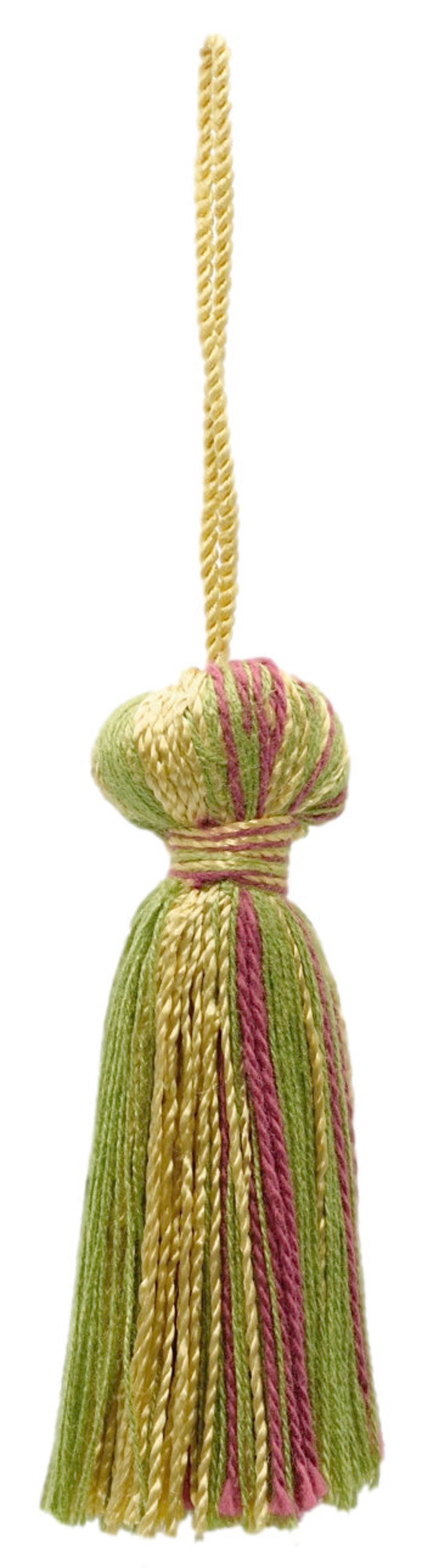 3" (7.5cm) Small Bell Tassel | Craft Tassel (BT3), Fruit Medley Green ...