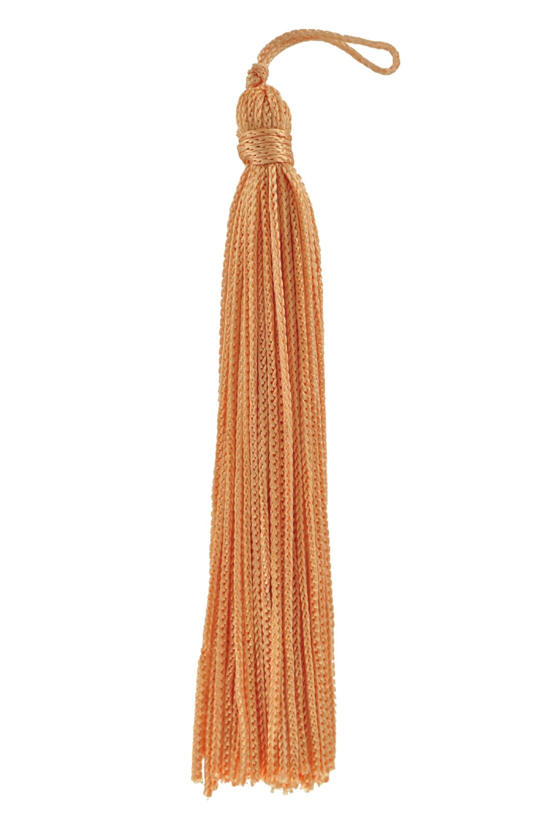 Set of 10 Peach Chainette Tassel, 4 Inch Long With 1 Inch Loop, Basic ...