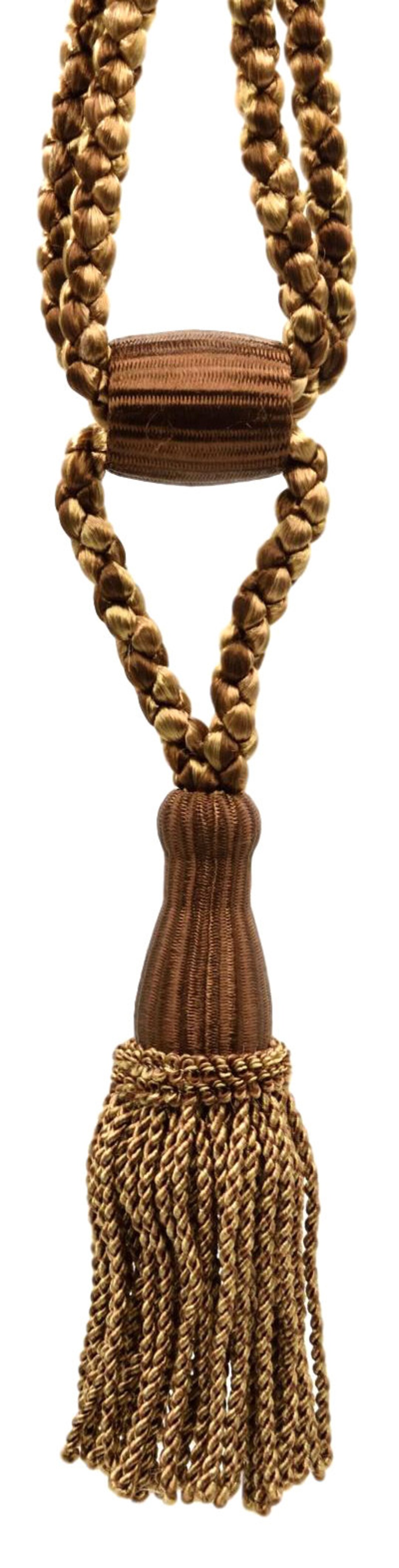 DÉCOPRO Curtain & Drapery Tassel Tieback, Adjustable Cord Length ...