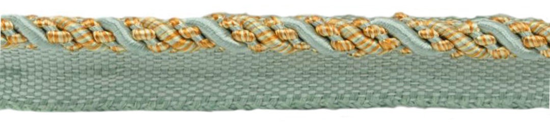 4/16" (0.5cm) Rope Cord With Lip | Cord Trim #5939 (silver Blue, Gold ...