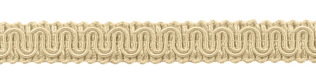 5/8" (1.5cm) Basic Solid Collection Scroll Gimp Braid Trim # 0058SG ...