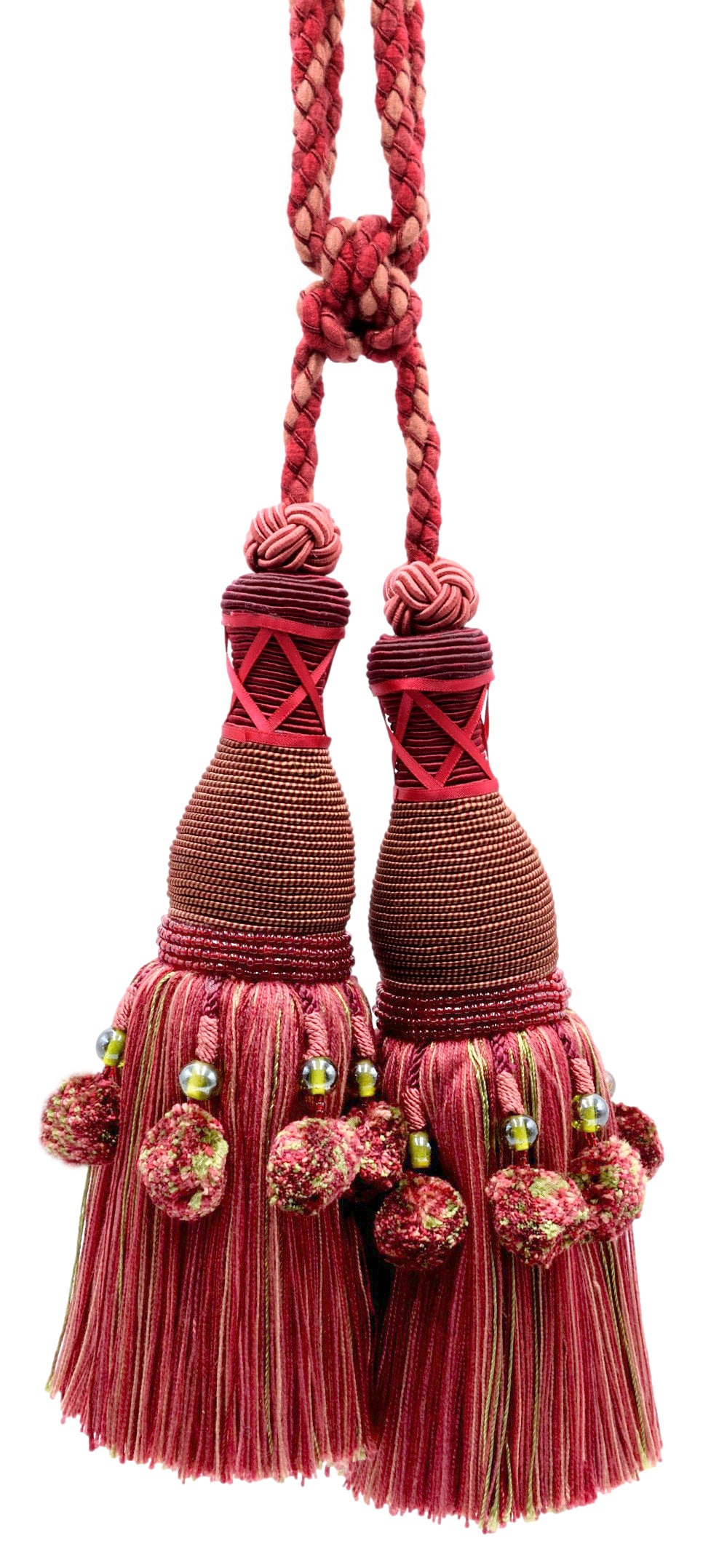 DÉCOPRO Tassel Curtain and Draperys Tassel Tieback, Tassel Length 10 ...