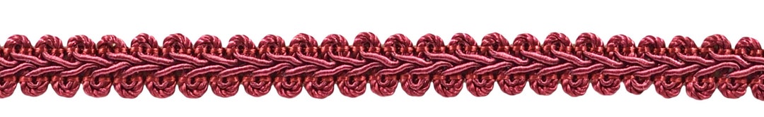 1/2" (1cm) Basic Solid Collection French Gimp Braid Trim # FGS ...