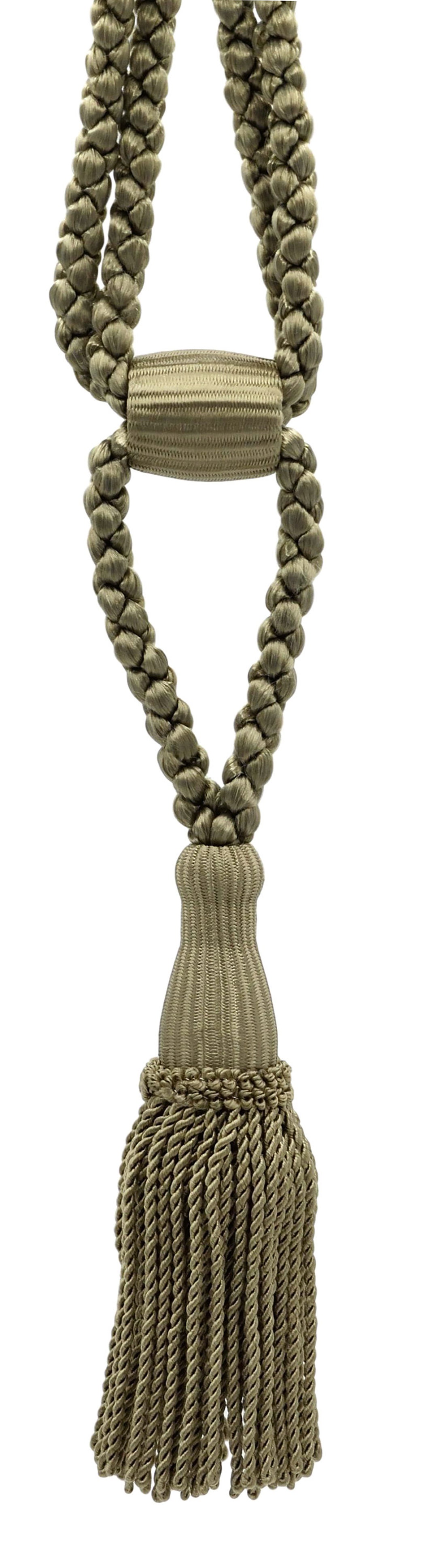 DÉCOPRO Curtain & Drapery Tassel Tieback, Adjustable Cord Length ...