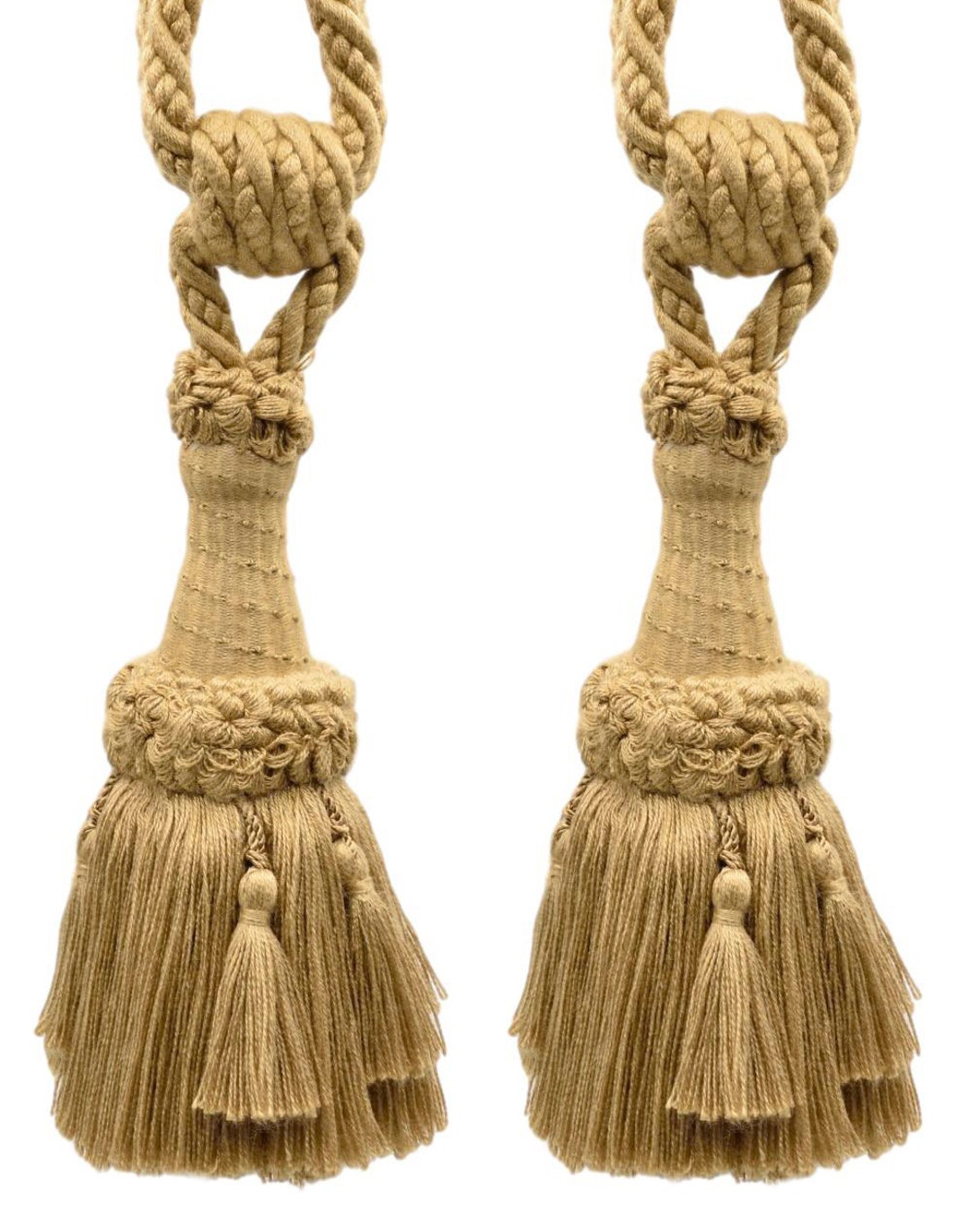 DÉCOPRO Curtain & Drapery Tassel Tieback, Tassel Length 6" (15cm ...