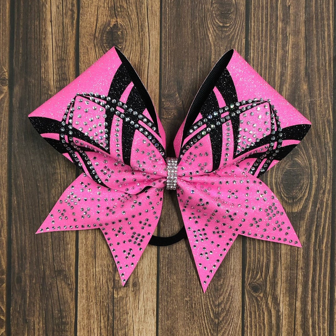 Rhinestone Cheer Bow, Cheer Bow, Competition Bows, Team Bows - Etsy