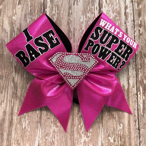 I Base Cheer Bow - Etsy