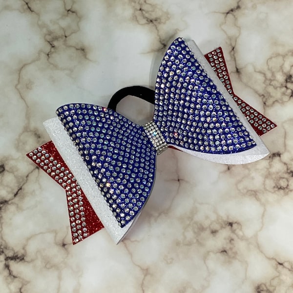 Bling Cheer Bow - Etsy