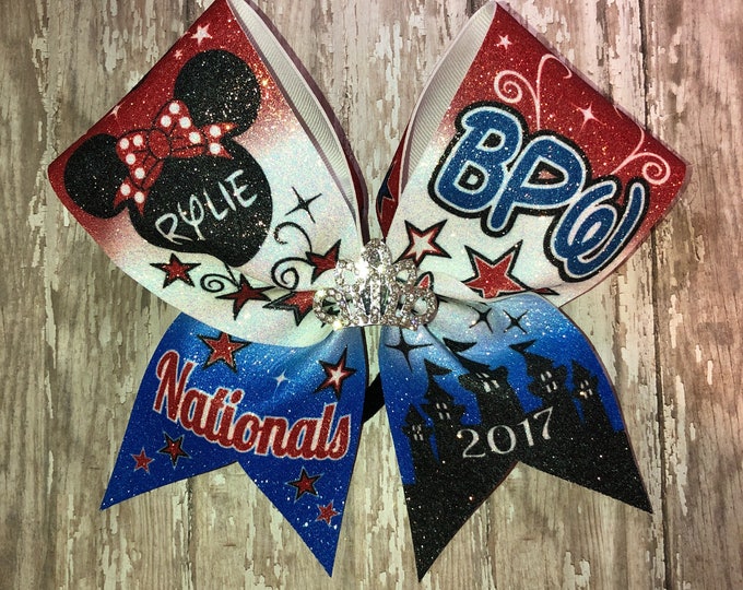 Disney Cheer Summit Nationals UCA UDA NDA Varsity Worlds Mickey Minnie ...