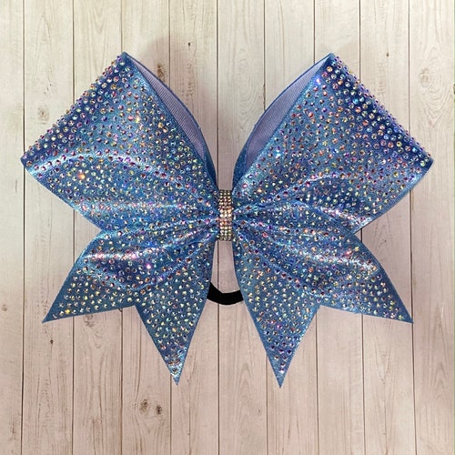 Rhinestone Cheer Bow Cheer Bows Team Bows Competition Bows - Etsy