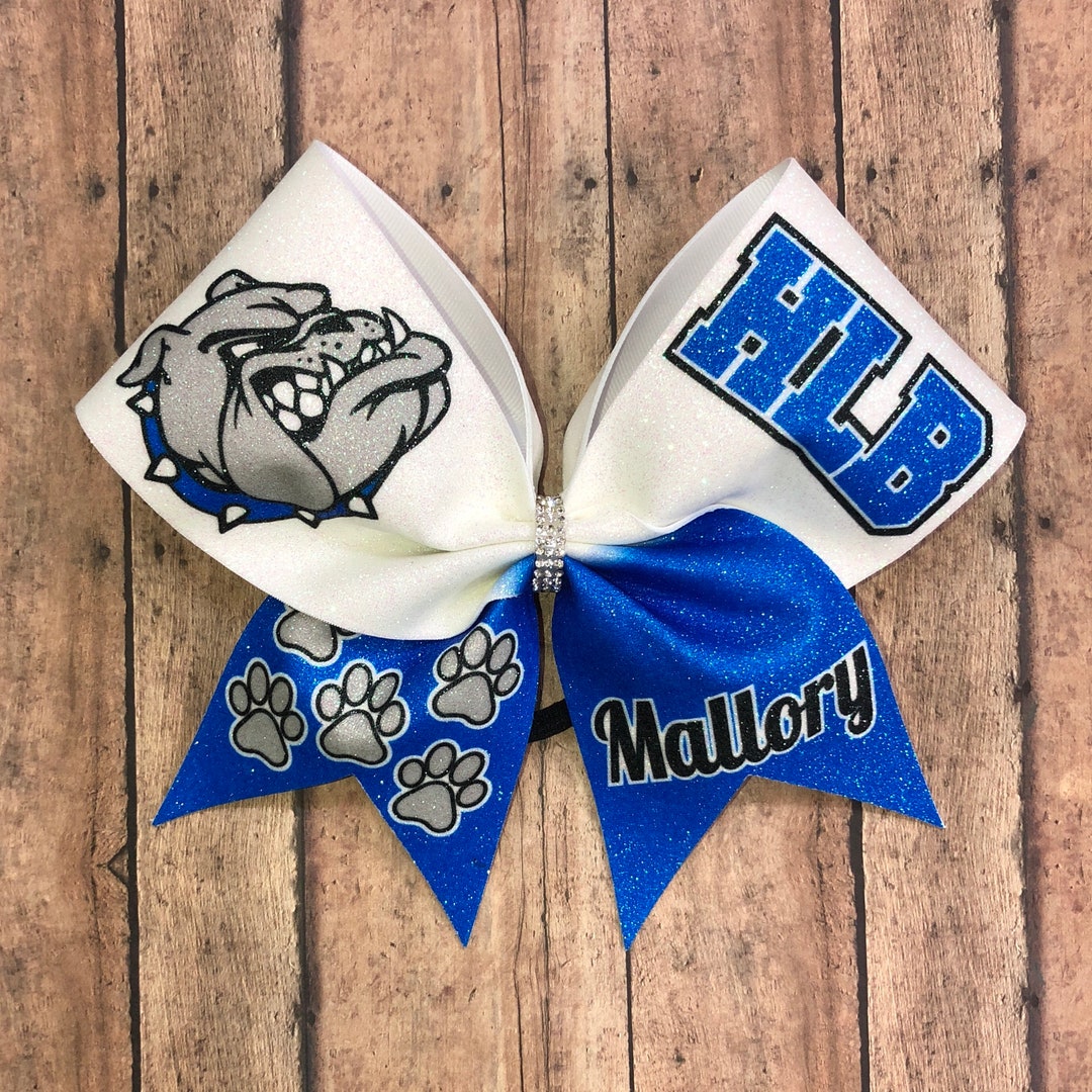 Cheer Bow, School Cheer Bows, Sideline Cheer, High School Cheer, Team ...