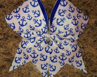 Beach Cheer Bow Starfish Cheer Bow Beach Cheer Bows - Etsy