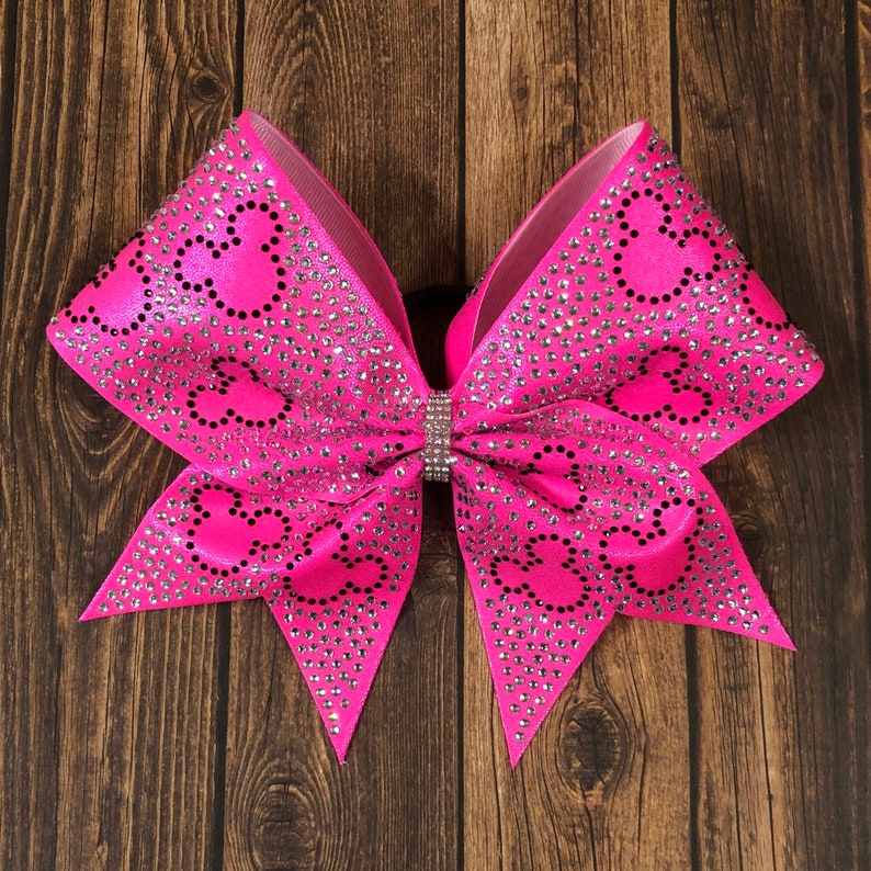 Nationals Cheer Bows Summit Cheer Bows Rhinestone Cheer Bow | Etsy