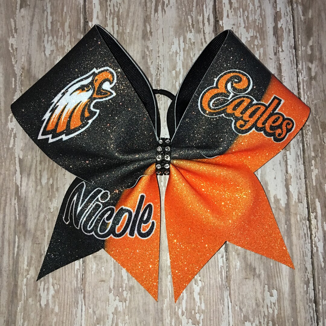 Cheer Bow, School Cheer Bows, Sideline Cheer, High School Cheer, Team ...