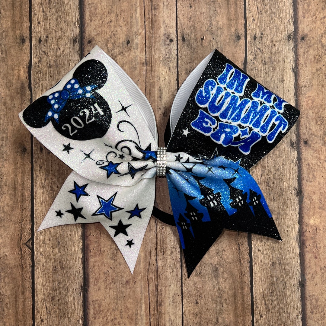 Summit Cheer Bow, Nationals Cheer Bow, Cheer Bows, Mickey Cheer Bow - Etsy