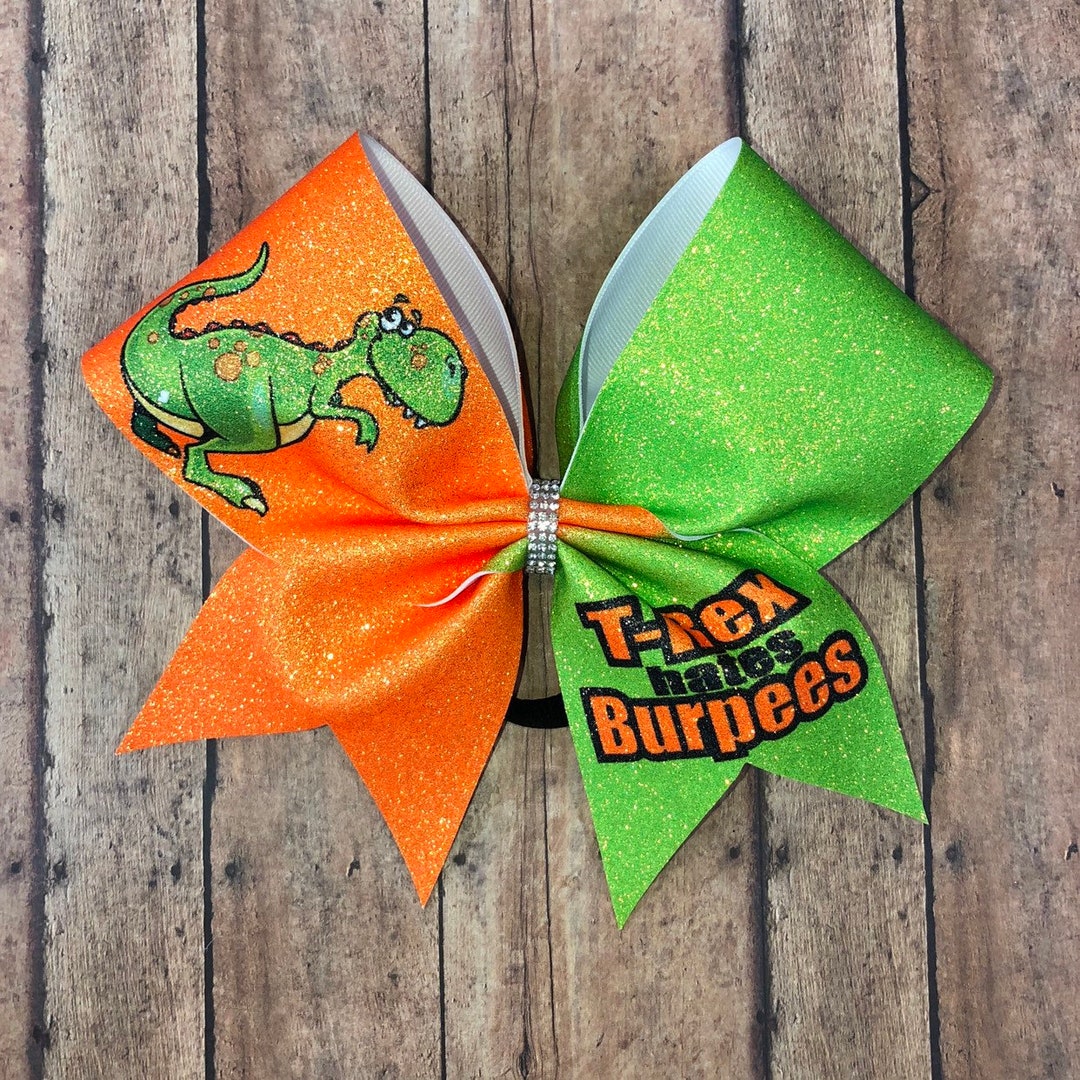 Burpees Cheer Bow - Etsy