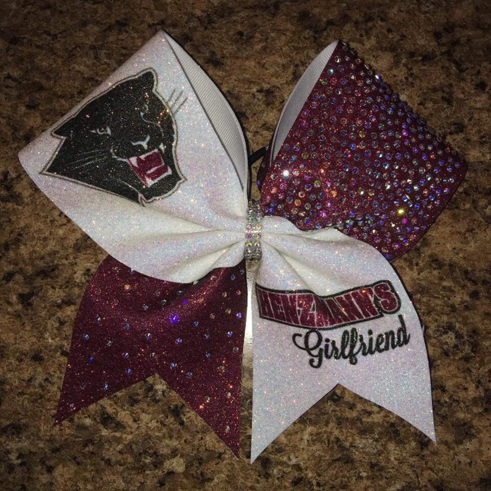 Cheer bow school cheer bows sideline cheer high school | Etsy