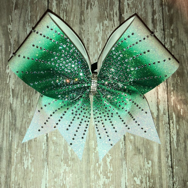 Rhinestone Cheer Bow - Etsy