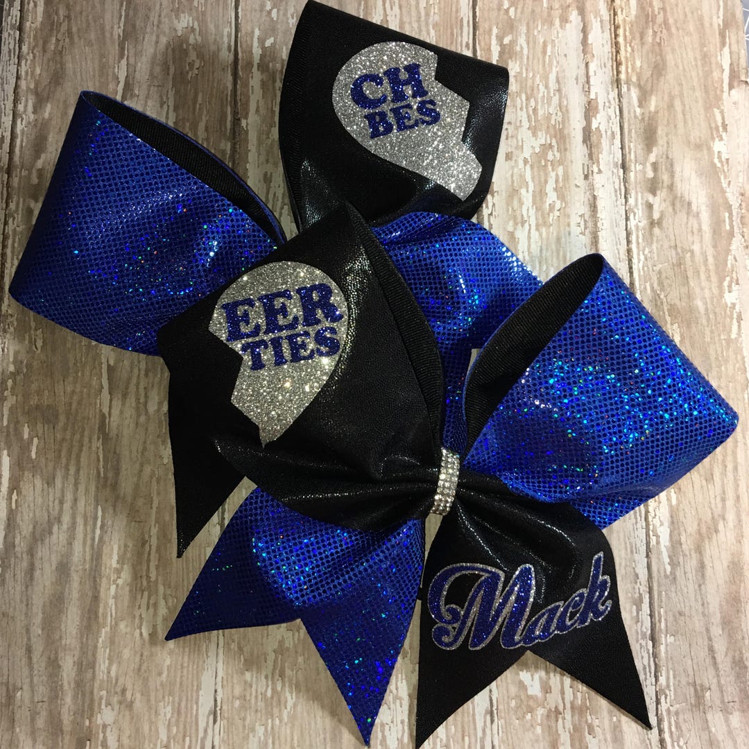 Best Friends Bows, Cheer Bows, Cheerleading, Bow Set - Etsy