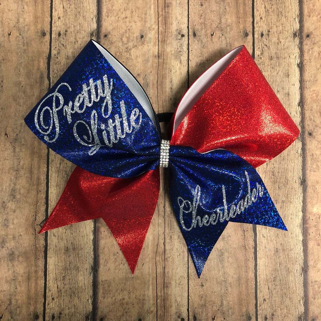 Pretty Little Cheerleader Bow - Etsy