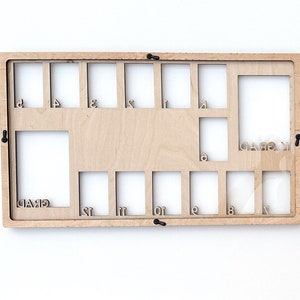 Personalized Pre-k-12 School Photo Frame Memories Keepsake Photo Frame ...