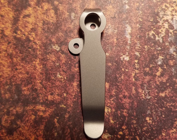 Cold Steel AD10 Plain Design Titanium Pocket Clip - Etsy