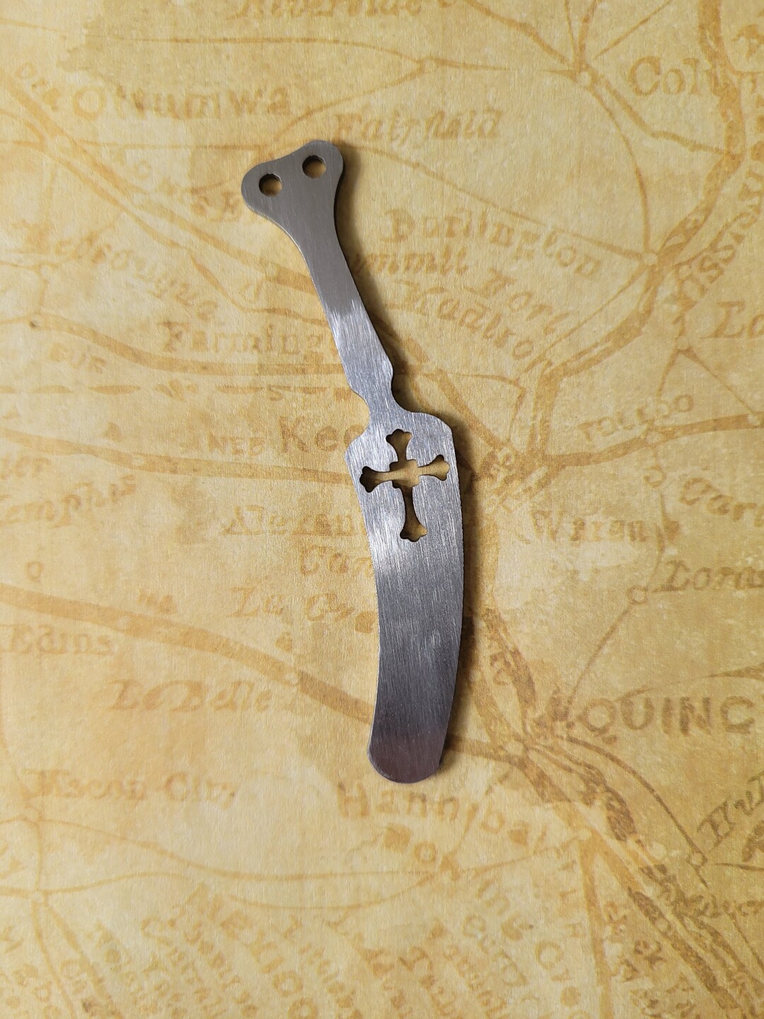 Cold Steel Voyager/talwar Celtic Cross Design Titanium Pocket Clip - Etsy