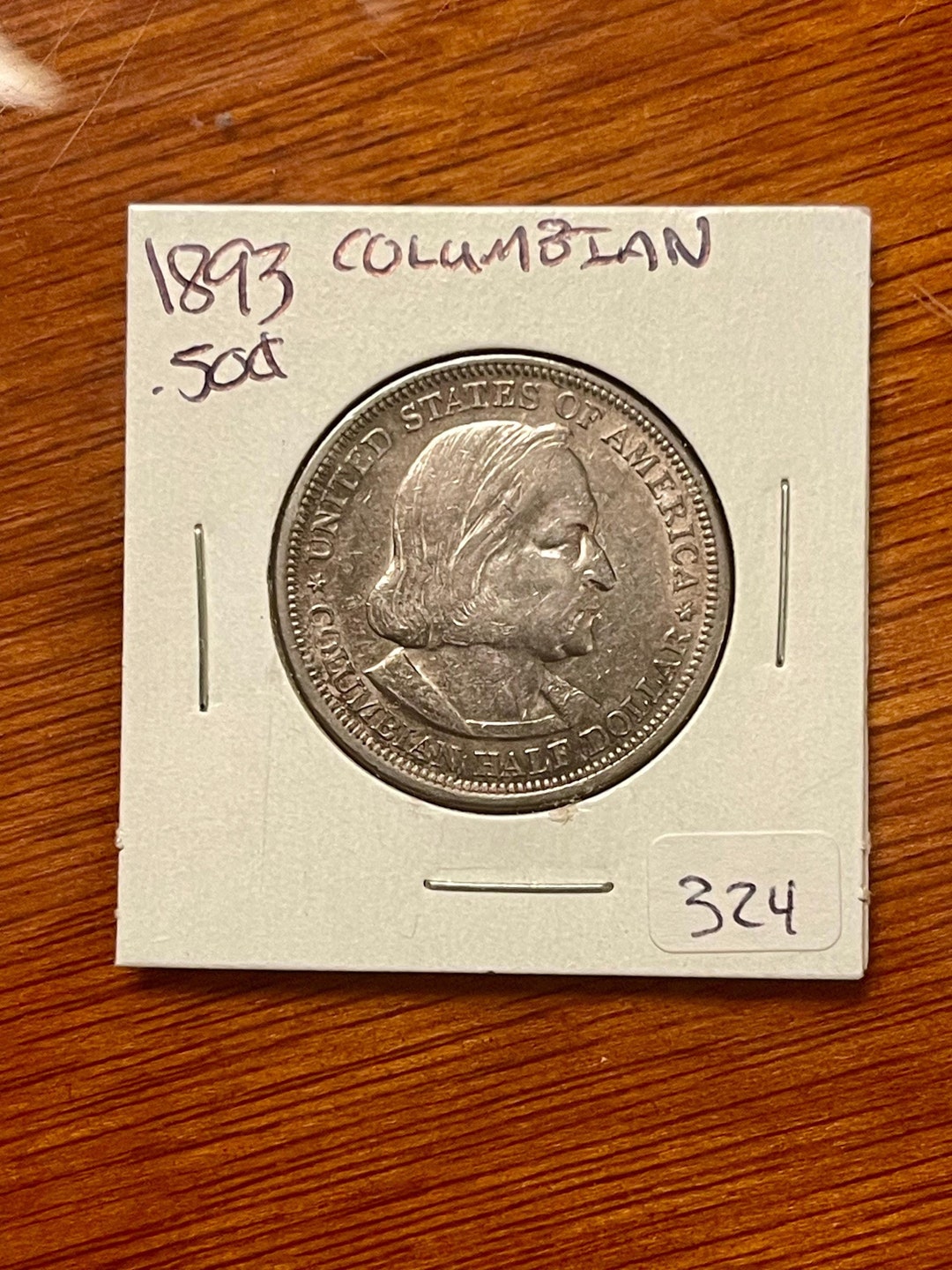 1893 USA Columbian Half Dollar - Commemorative Coin - Etsy