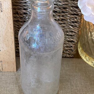 Vintage Brown and Clear Bottles Including Del-tox Bottle, Pennick ...