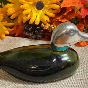 Vintage 1960s Avon Mallard Duck Collectible After Shave Decanter ...