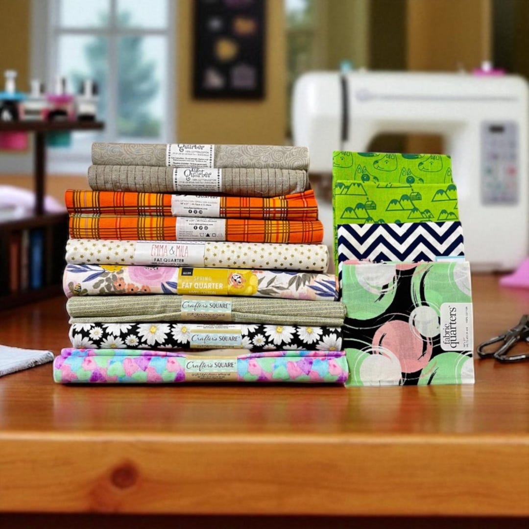 Charming Cotton Fabric Bundle: Joann's, Emma & Mila, Waverly, Crafters ...