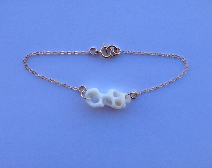 Gold Auger Shell Braceletwhite Conch Chain Braceletgold Fill - Etsy