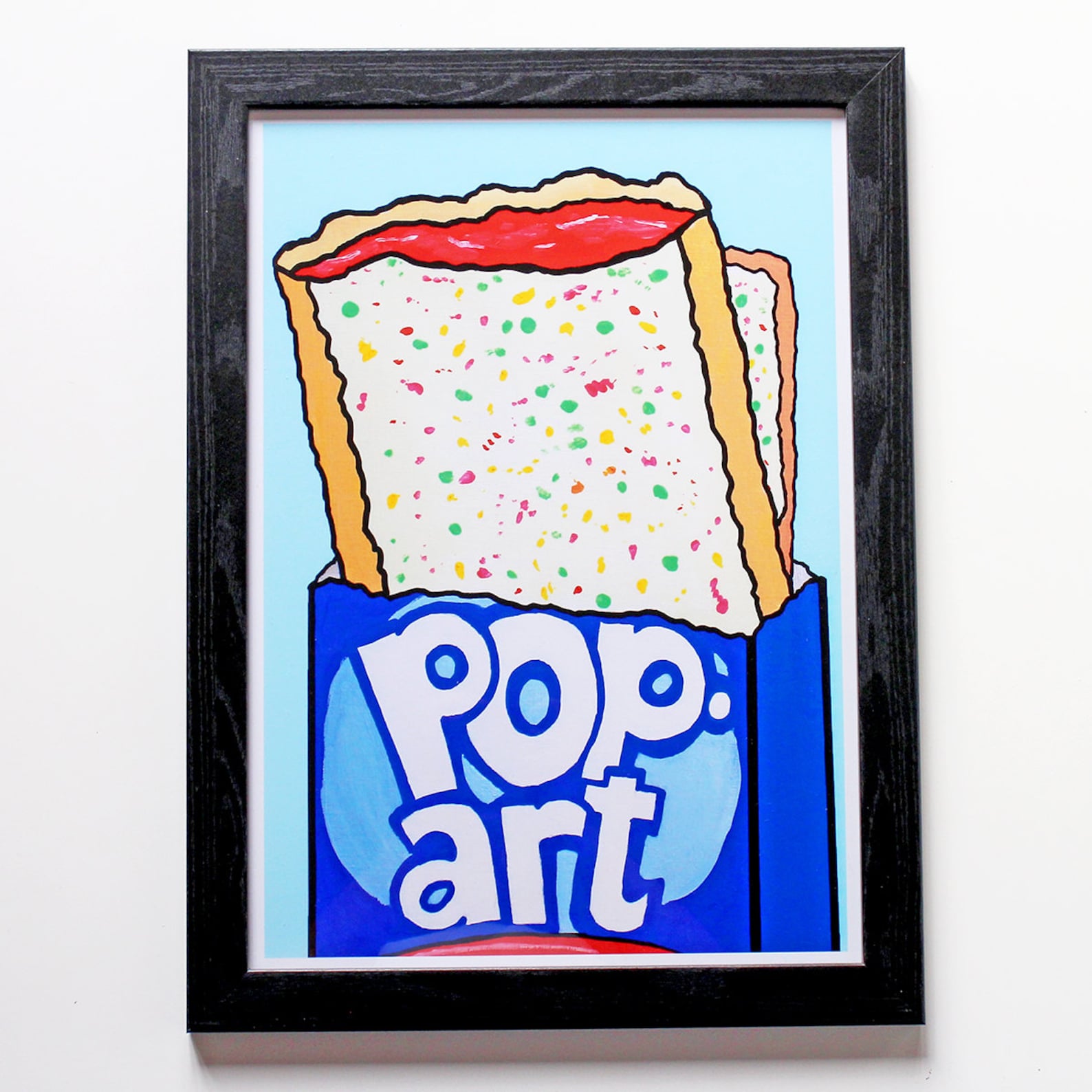 Pop Art Pop Tart Print / A3 A4 A5 Sizes Available / FREE UK | Etsy