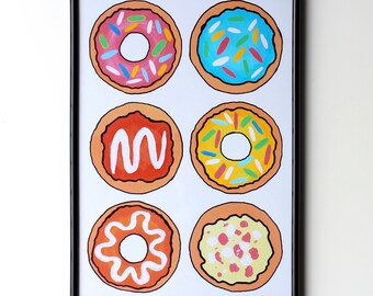 Pop Art Pop Tart Print / A3 A4 A5 Sizes Available / FREE UK - Etsy