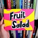 Fruit Salad Retro Sweets Pop Art Painting on Canvas - Etsy