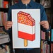 Fab Lolly Pop Art Print, Multiple Sizes Available, Fun Colourful Food ...
