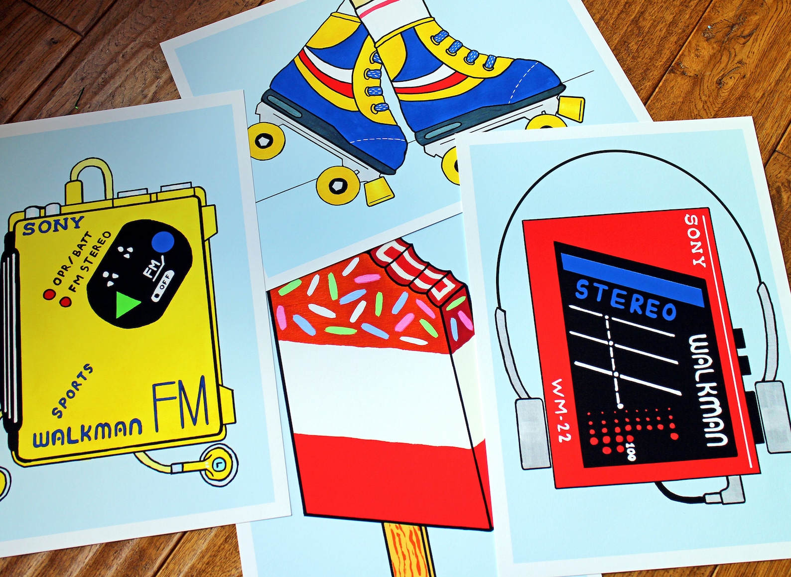 Fab Lolly Pop Art Print, Multiple Sizes Available, Fun Colourful Food ...