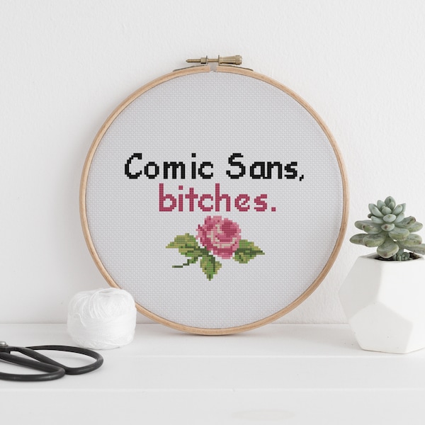 Comic Sans Embroidery Font - Etsy