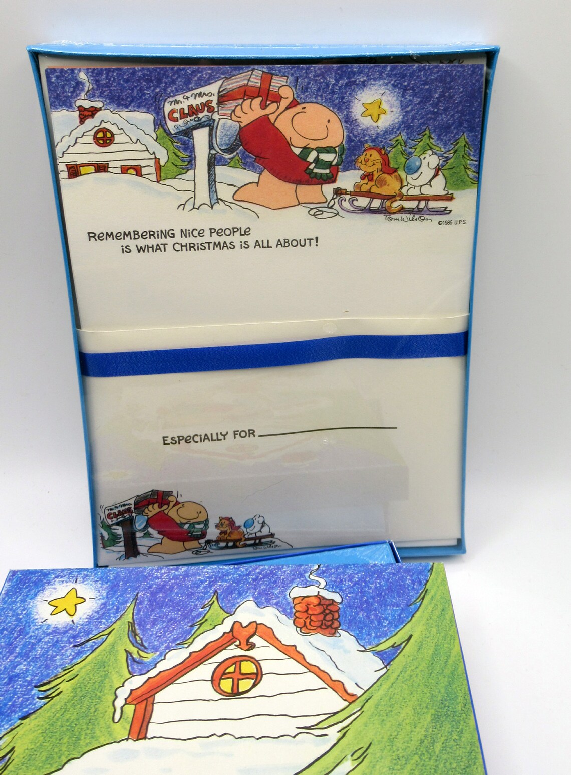 NOS Vintage 1980s Ziggy Cards Christmas Stationary Wrapping Paper ...