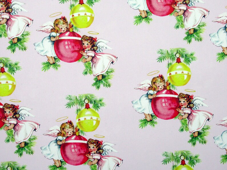 Retro Darling Deer Christmas Wrapping Paper Novelty 50s - Etsy