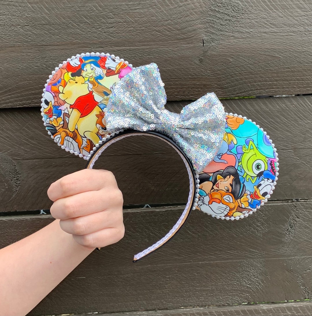 Character Inspired Mouse Ears, Park Ears, Mouse Headband - Etsy