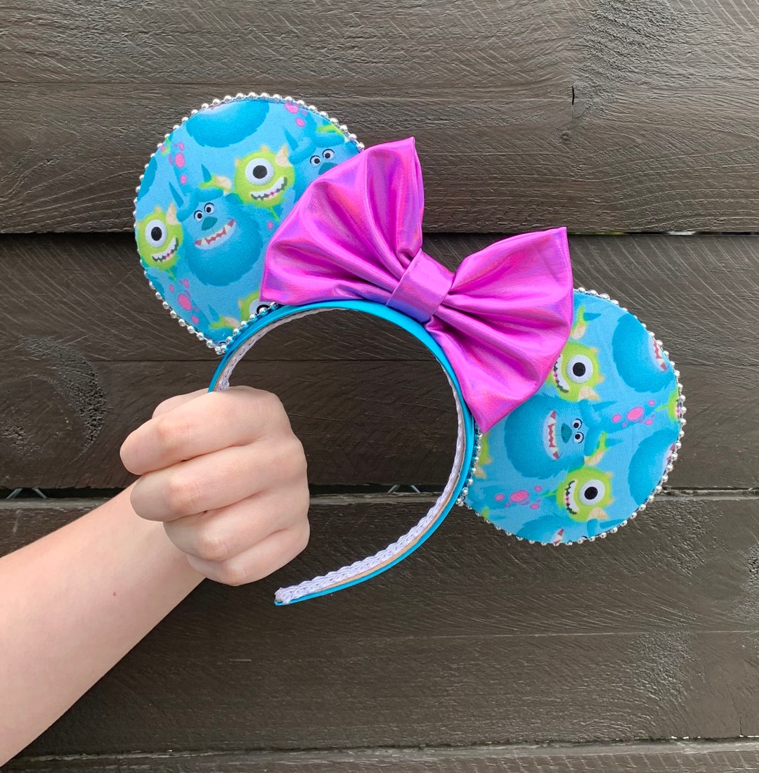 Monster Inspired Mouse Ears, Park Ears, Mouse Headband - Etsy