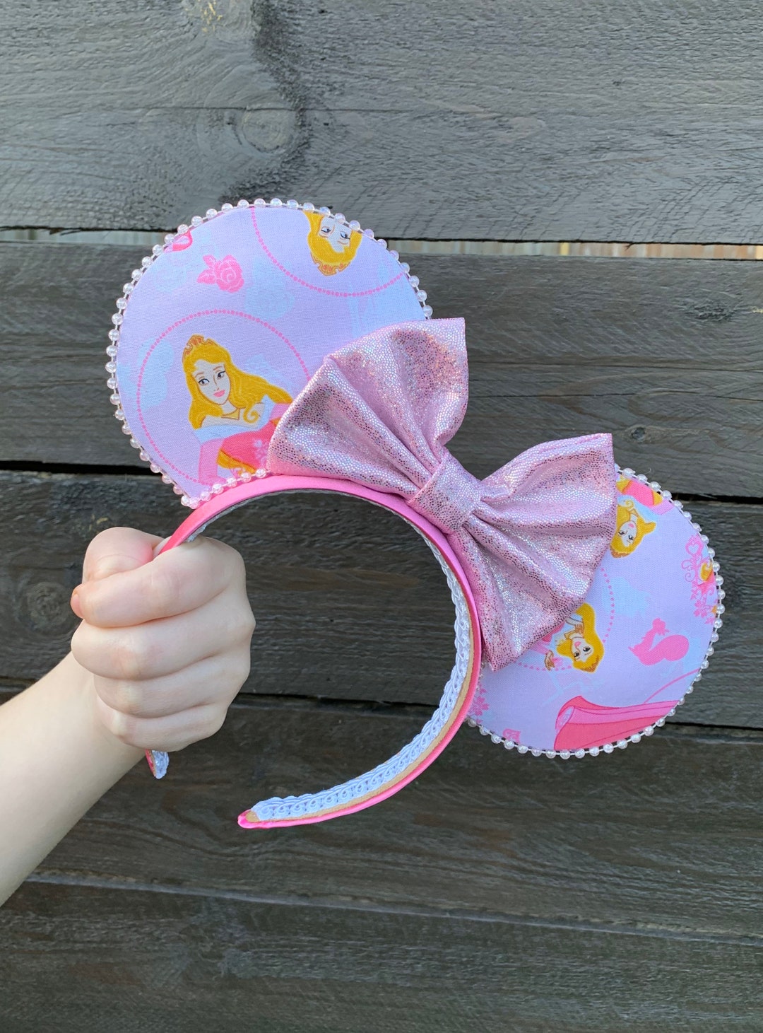 Princess Inspired Mouse Ears, Mouse Headband, Park Ears - Etsy