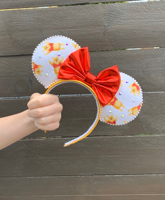 Bear Inspired Mouse Ears Mouse Headband Park Ears | Etsy